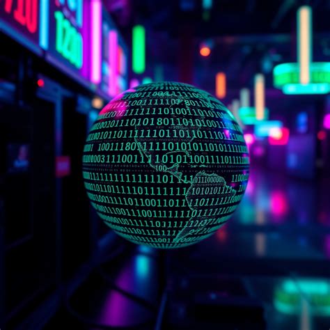 Binary Code Globe Detailed Image Free Ai Generator Makepix