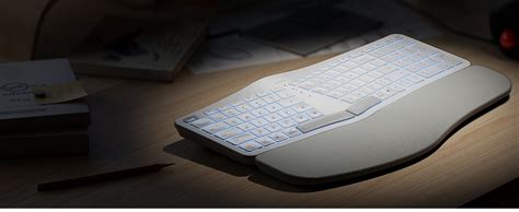 Nulea Wireless Ergonomic Keyboard Split Keyboard With Wrist Rest Usb C Charging 7 Color