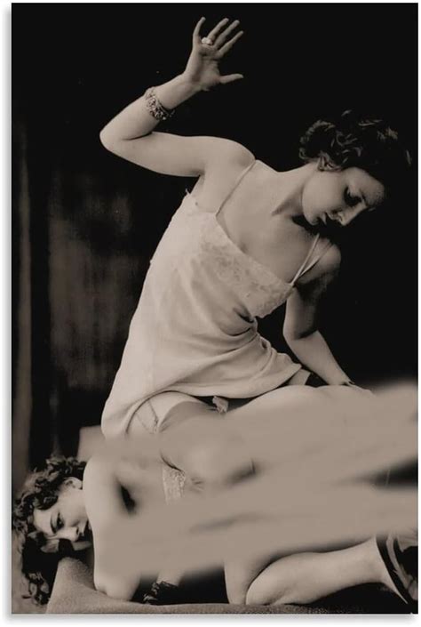 Bdsm Art Spanking Poster Vintage Sexy Wall Art 9 Canvas
