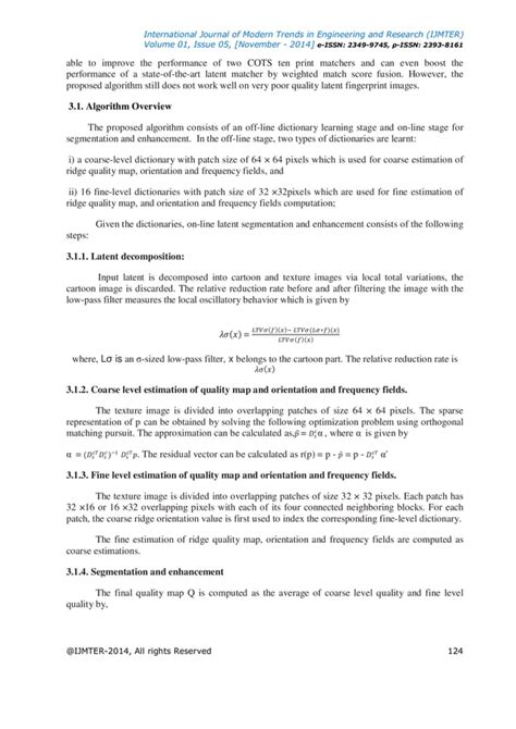 enhanced latent fingerprint segmentation through dictionary based