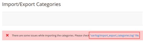 magento 2 import export categories extension import multiple categories
