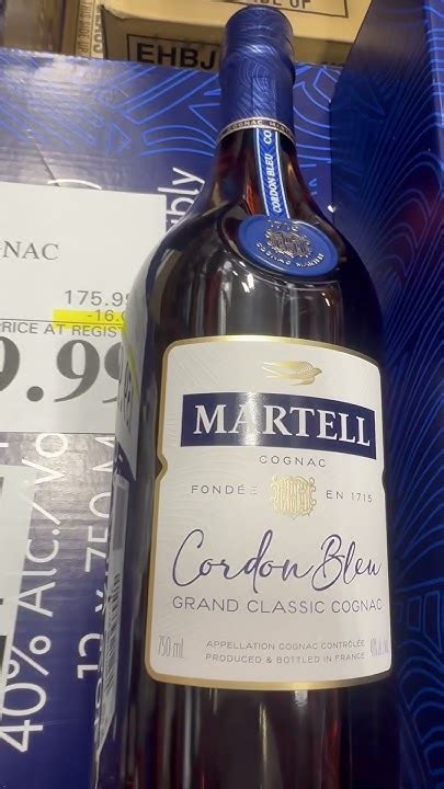 Martell Cordon Bleu Cognac On Sale At Costco For 15999 Bayarea