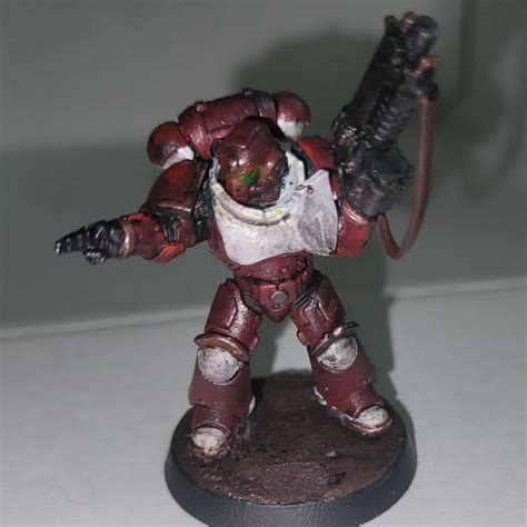 A Crimson Harbinger Intercessor Vs An Ultramarine Assault Intercessor R Warhammer40k