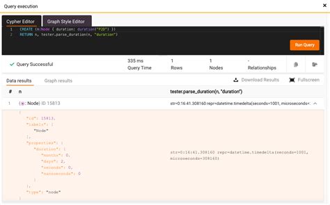 Bug Incorrect Timedelta Object Values For A Duration Type In A Query