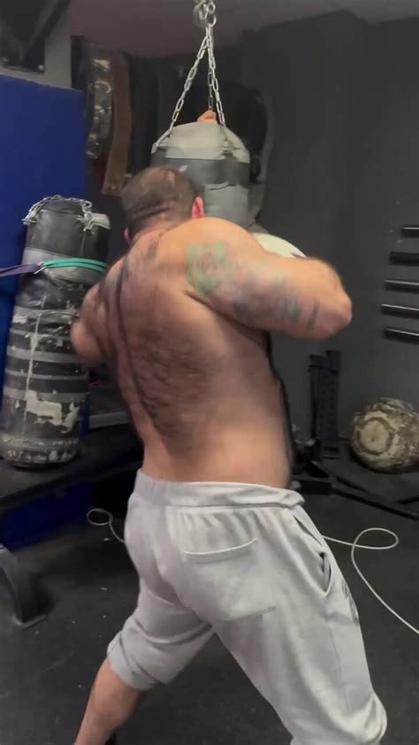 Handsome Bearded Steongman Traijing