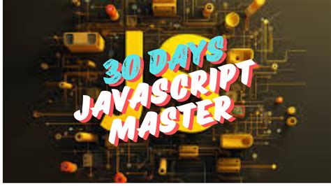 30 Days Javascript Roadmap