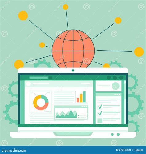 Financial Accounting And Work With Business Statistic App Using Computer Software Development