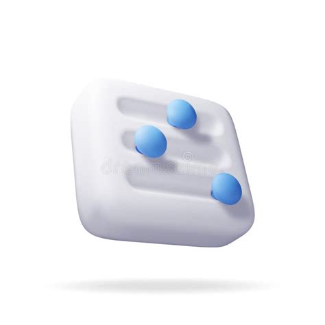 3d Filter Button Icon Isolated On White Stock Vector Illustration Of
