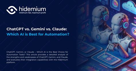 chatgpt vs gemini vs claude which ai is best for automation