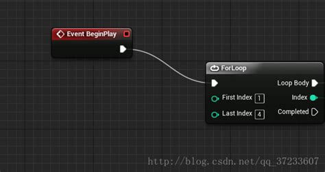 ue4蓝图 初体验 4 循环 ue for each loop csdn博客