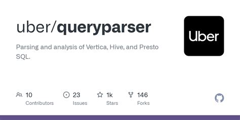 github uber queryparser parsing and analysis of vertica hive and