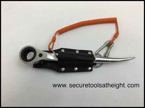 Leather Scaffold Holster For Scaffold Spanner Ratchet Podger Hammer Podger With Stainless