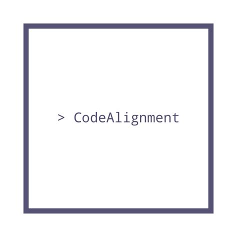 Code Alignment