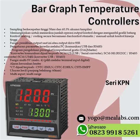 Jual Indikator Suhu Controller Jakarta Mea Labs Indonesia