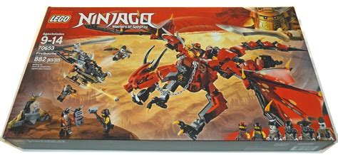 Lego 70653 Firstbourne Ninjago Kai Fire Red Dragon Cole Earth Ninja