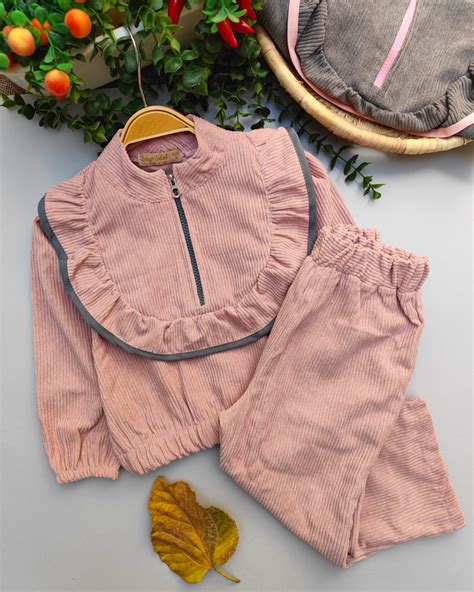 ست مخمل کبریتی ۱۶۵۶ فروشگاه لباس بچه‌گانه