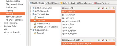 Linux C External Library In Eclipse Cdt Stack Overflow