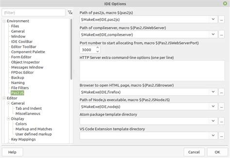 lazarus pas2js integration free pascal wiki