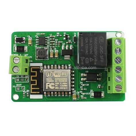 Wifi Module Esp8266 Wifi Relay Modules Esp8266 10a 220v Network Relay Input Dc 7v 30v Diy Kit
