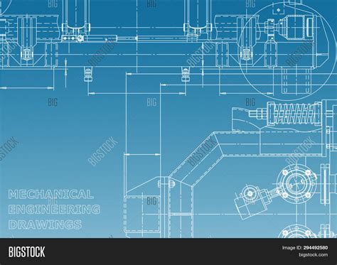 Blueprint Vector Vector Photo Free Trial Bigstock