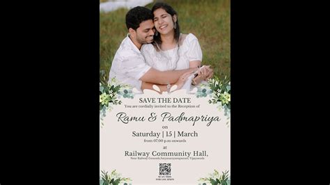 Ramu With Padmapriya Reception Youtube