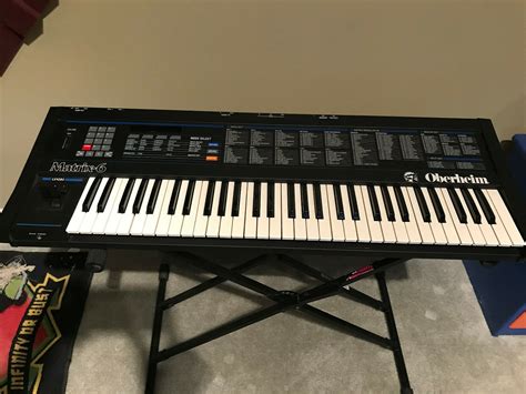 matrixsynth oberheim matrix 6 keyboard synthesizer
