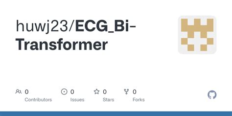 GitHub Huwj ECG Bi Transformer