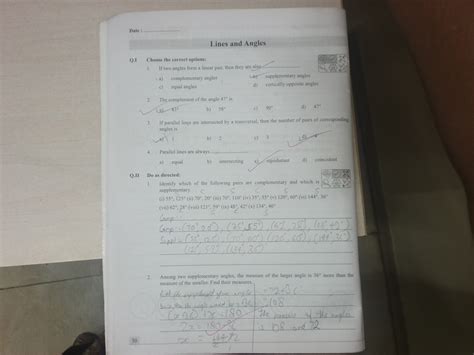 Pis Vadodara Std 7 Grade 7 Math Workbook