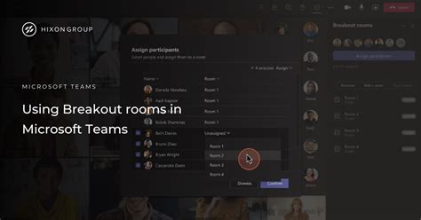 Using Breakout Rooms In Microsoft Teams Hixon Group