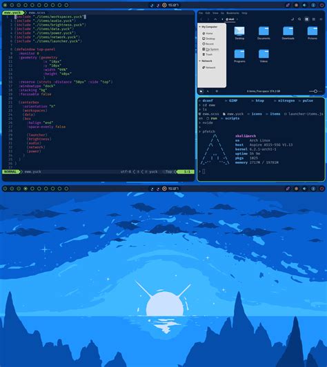 Awesomewm My First Awesomewm Rice Hope You Like It Runixporn