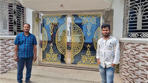 বি বাড়িয়া কসবা প্রবাসী অলি ভাইয়ের বাড়িতে Ss গেইট বারান্দার গ্রিল থাই গ্লাস ডেলিভারি