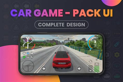 CarGame Pack UI | 2D GUI | Unity Asset Store