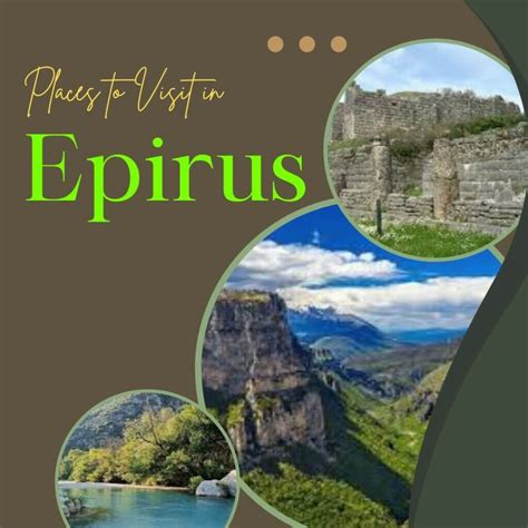 Best Places To Explore In Epirus Greece Locations