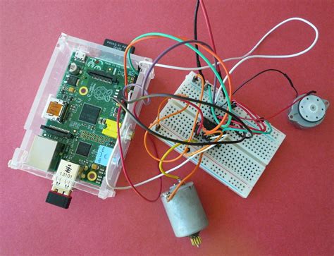 Électronique en amateur contrôler un moteur dc en python avec le