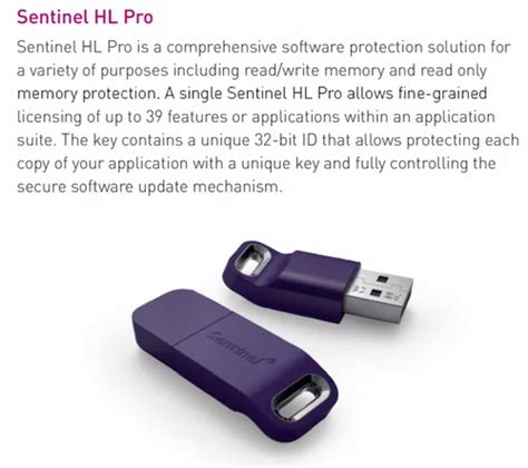 Sentinel HL Pro Software Protection Dongle Number Of Ports Pins Default At In Pune