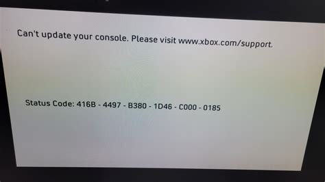 Boot Error After Update Rxbox360