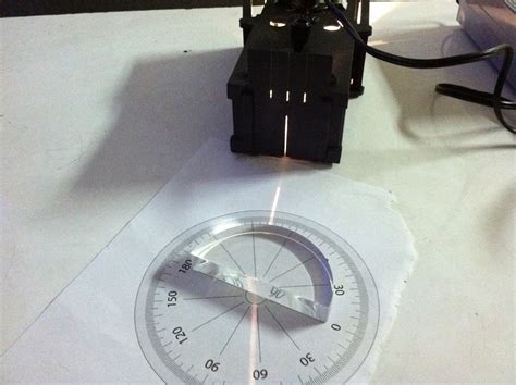 Physics 4C Eperalta Experiment 7 Introduction To Reflection And Refraction