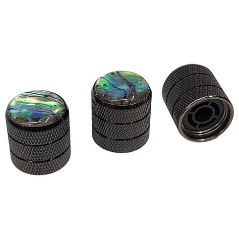 Abalone Top Dome Knobs For Ibanez Tele J Bass Electric Guitar Musician Outfitters