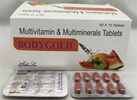 Multivitamins And Multiminerals Tablets At ₹ 100 Stripe Multivitamin Generic Medicine In