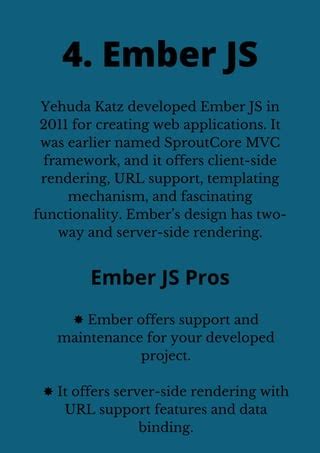 React.js alternatives modern web frameworks and lightweight java script libraries | PDF
