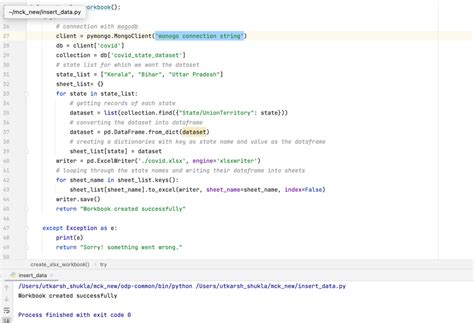 Python Convert Database Tables To XLSX Workbook StatusNeo