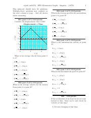 HW Kinematics Graphs Problems Pdf Rajesh Ar HW Kinematics Graphs Kingston