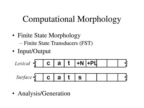 Ppt Cmsc 723 Intro To Computational Linguistics Powerpoint