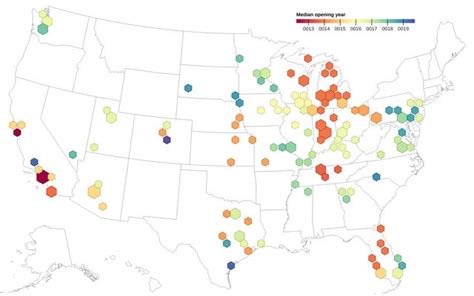 Hexbin Map Johnfischbeck Observable