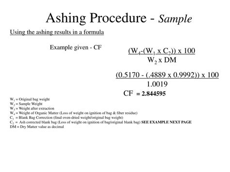 Ppt Ashing Procedure Powerpoint Presentation Free Download Id 6812615