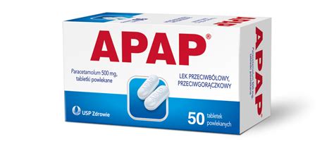 Apap 500 Mg 50 Tabletek Ból Zdrowie Lekizsieci Pl