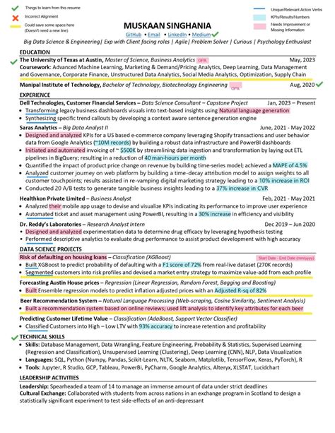 nihit parikh on linkedin resumereview datascience dataanalytics