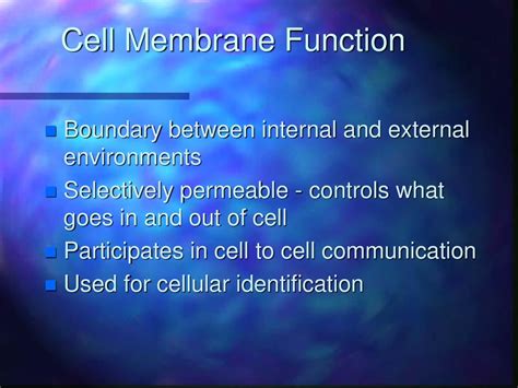 Cell Structure And Function Ch 4and5 Ppt Download
