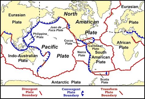 The Differences Between Convergent And Divergent Boundaries Geology In