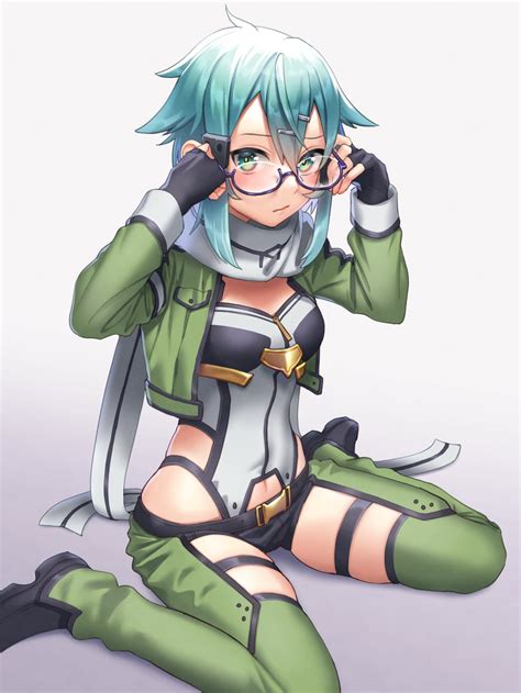 Sinon Sword Art Online Drawn By Siosiosolty Danbooru